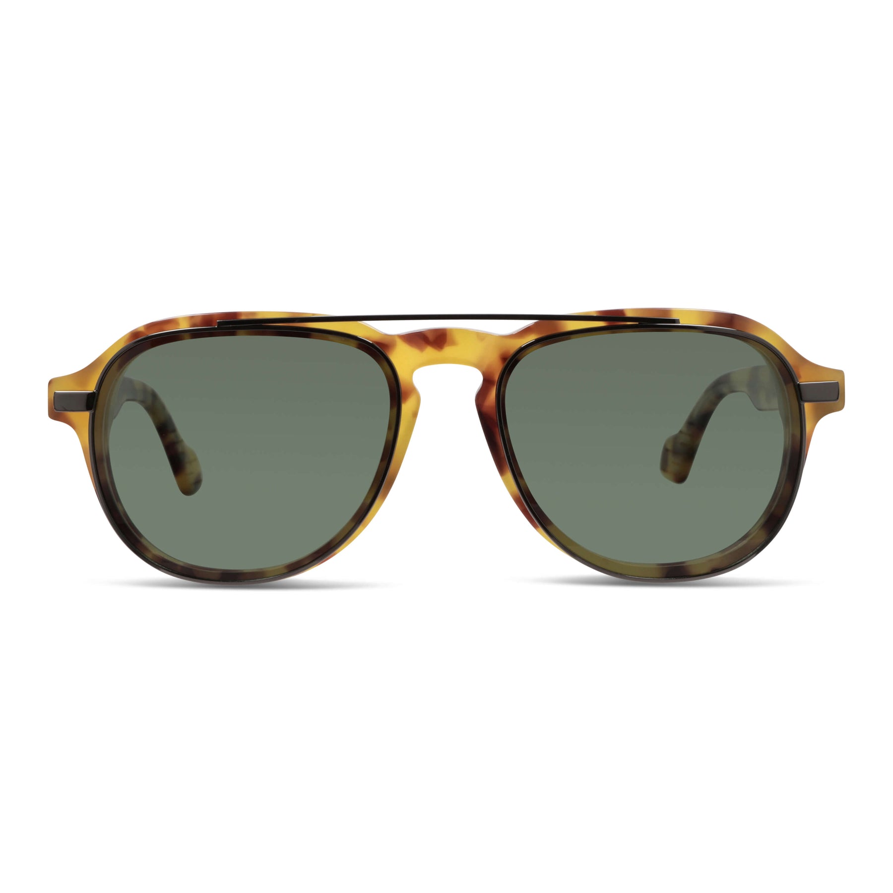 Lentes ópticos hombre estilo aviador clip polarizado – Cronos Carey ...